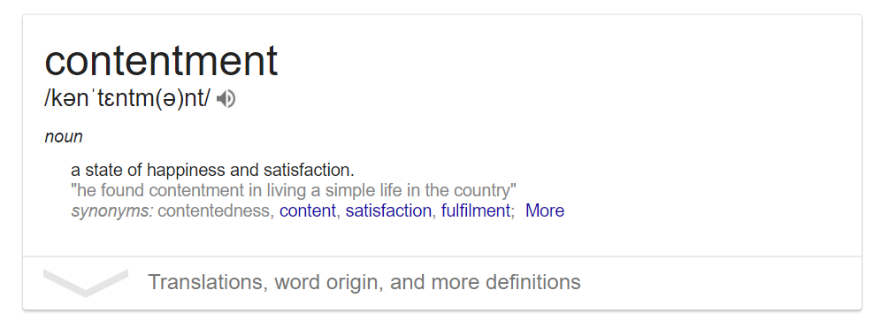 Is contentment compatible with a growth mindset? – Norah Colvin