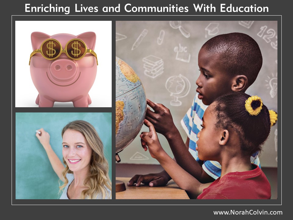 Enriching Lives and Communities with Education – Norah Colvin