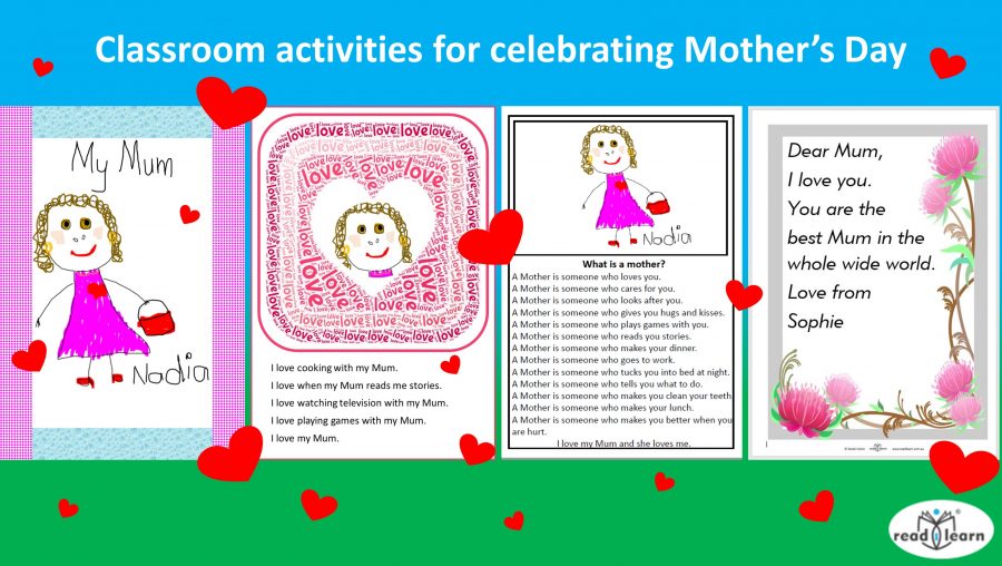 Classroom activities for celebrating Mother’s Day – readilearn – Norah ...