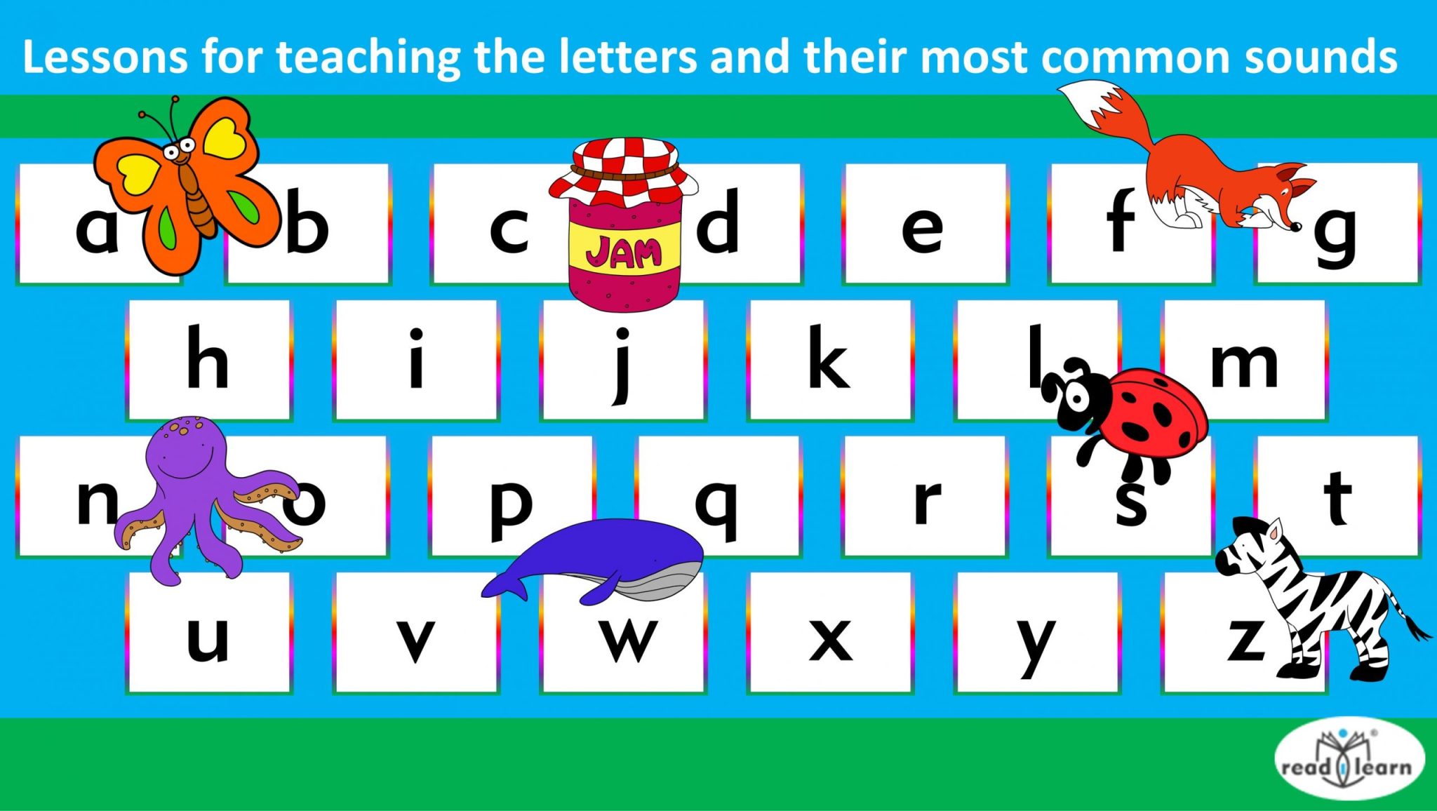 Lessons for teaching the letters and their most common sounds – # ...